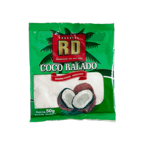 Coco Ralado 50g - RD Alimentos